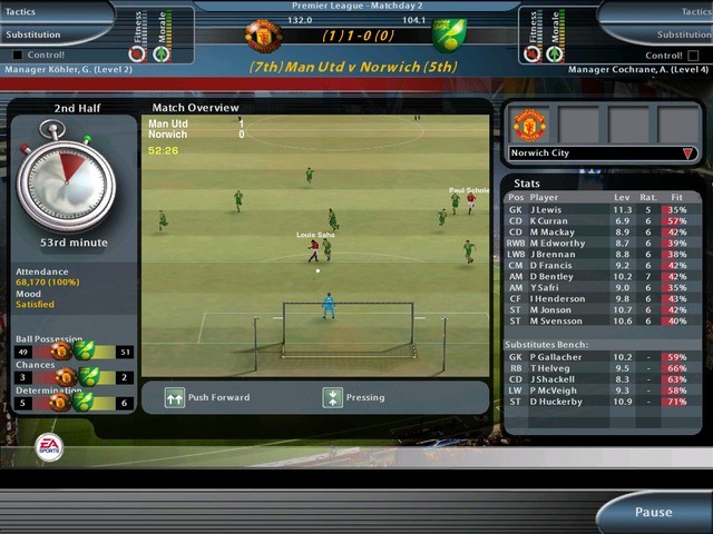 Total Club Manager 2005 screenshots | Hooked Gamers