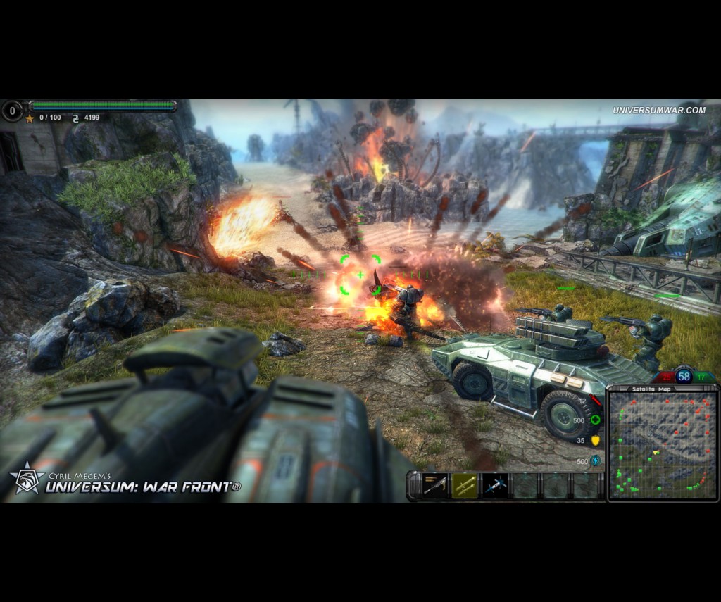 Universum: War Front screenshots | Hooked Gamers